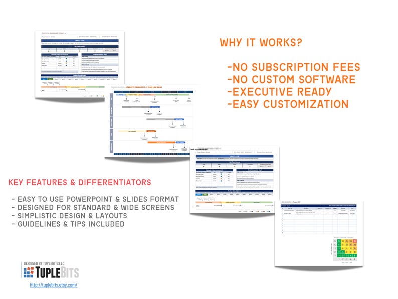 Executive Project Status Report Powerpoint Template, RAG Dashboard ...