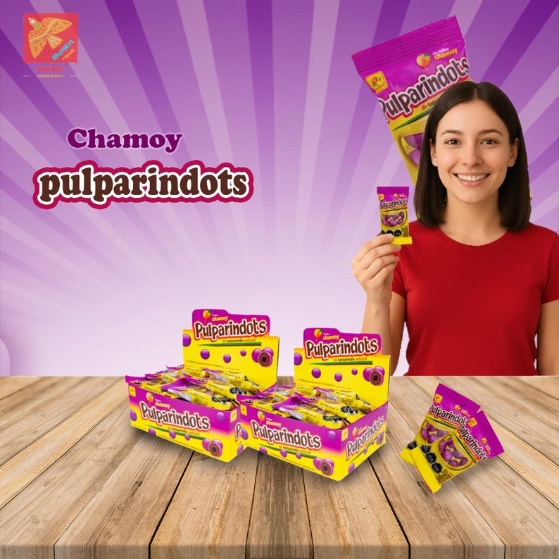 Pulparindo Tamarindots Chamoy Candy: Spicy Sweet Sour Mexican Candy, 3 ...