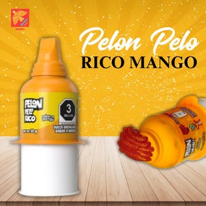 Pelon Pelo Rico Mango Candy 2-pack: Sweet Spicy Mexican Tamarind Treats ...