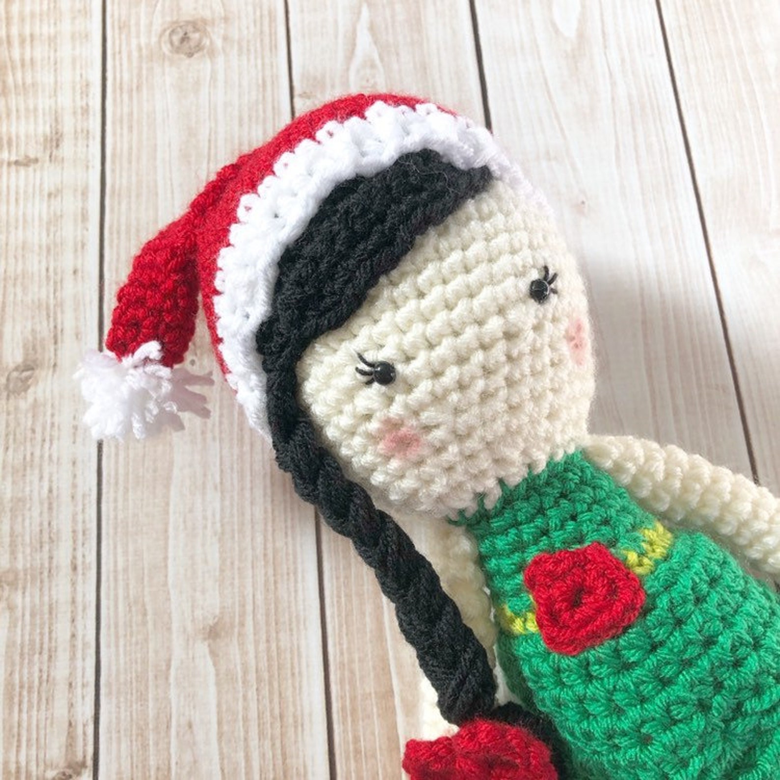 Little Miss Elf Doll/girl Elf Plush Doll/elf Ragdoll/ | Etsy