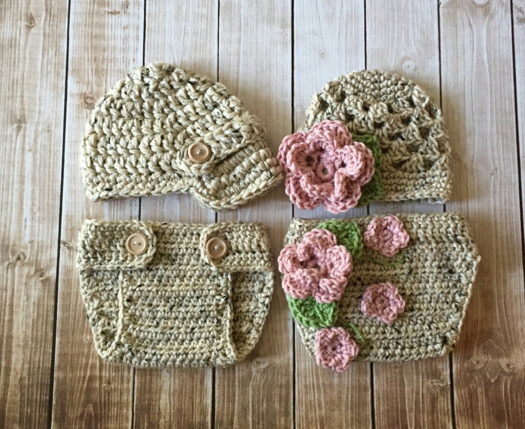 Twin Photography Prop Set in Oatmeal, Dusty Pink, Olive Green and Taupe ...