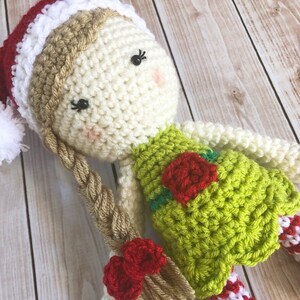 Little Miss Elf Doll/girl Elf Plush Doll/elf Ragdoll/ Christmas Doll ...