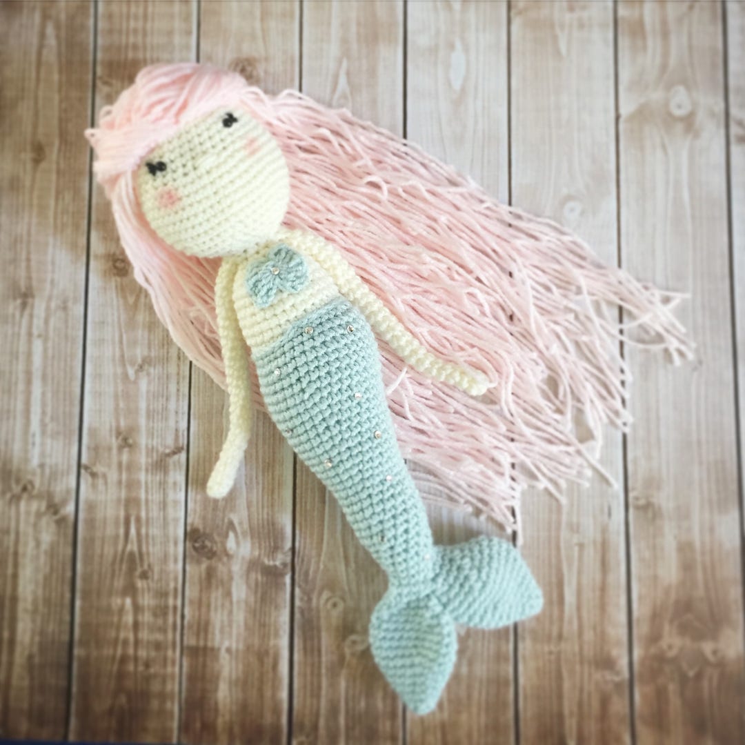 Little Miss Mermaid Doll Plush Toy/ Photography Prop/ Stuffed Toy ...