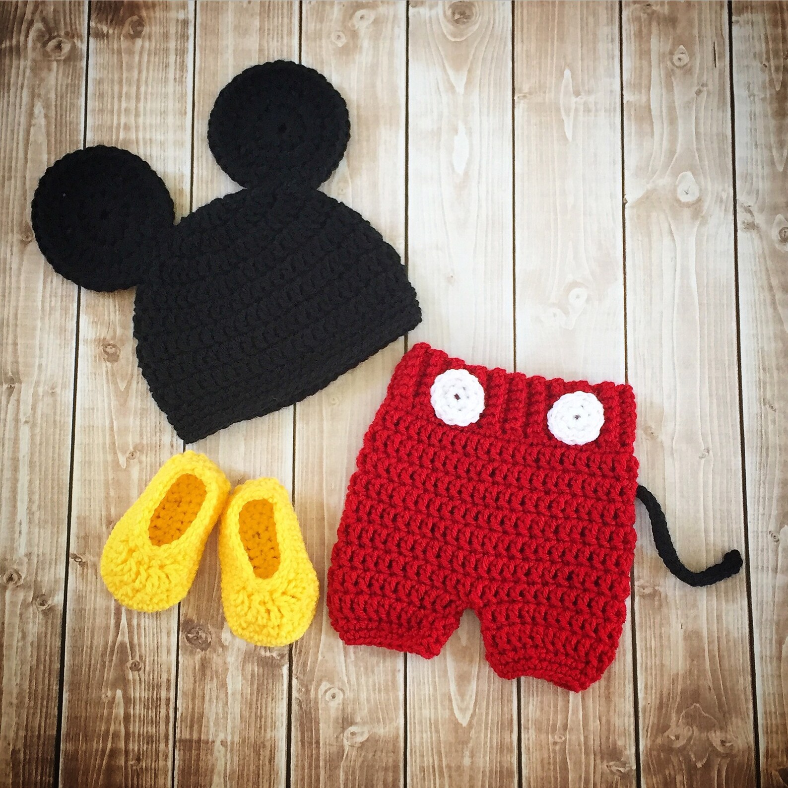 Mickey Mouse Inspired Costume/mickey Mouse Hat/mickey Costume/baby ...