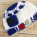 R2D2 Inspired Hat/ R2D2 Costume/ Star Wars Inspired Hat Available in ...