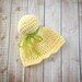 Tinkerbell Inspired Hat/ Tinkerbell Wig Hat Available in Newborn to ...