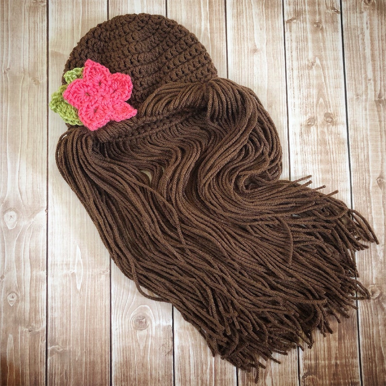 Moana Inspired Hat/ Crochet Moana Wig/ Moana Wig Hat Available | Etsy