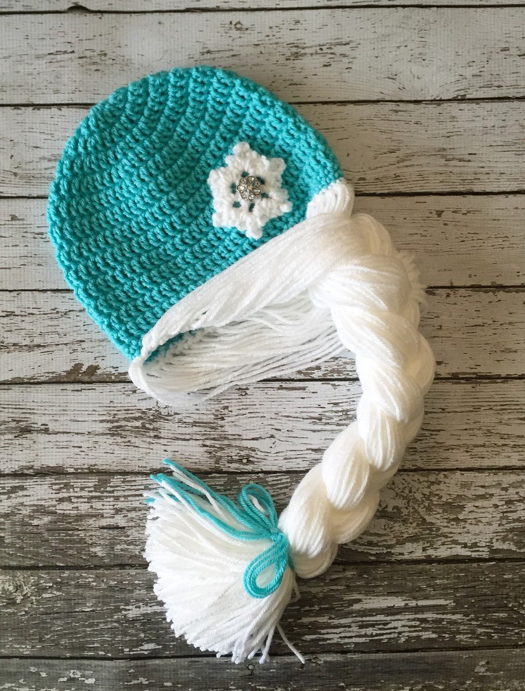 Elsa Inspired Hat/ Crochet Elsa Wig/ Available in Newborn to - Etsy