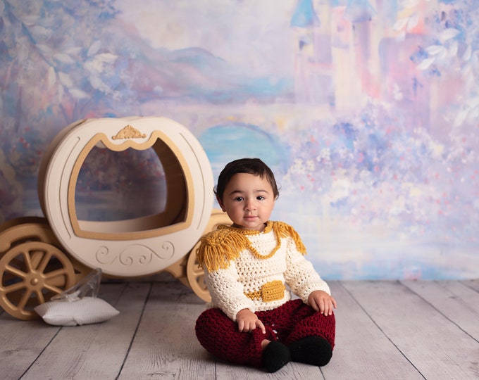 Prince Charming Inspired Costume/cinderella Prince Charming Crochet ...