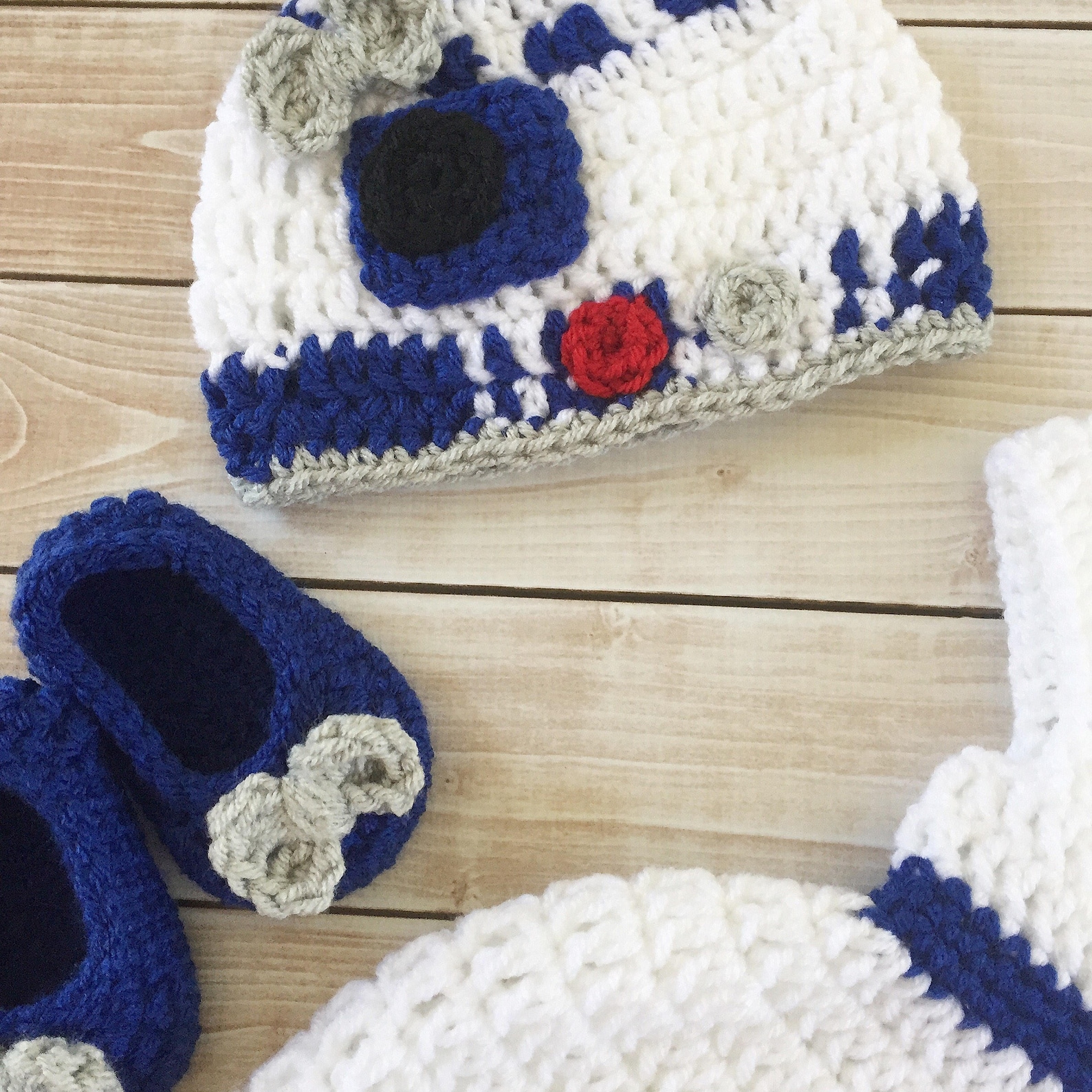 R2D2 Inspired Baby Girl Costume/ Crochet R2D2 Hat/star Wars Costume ...