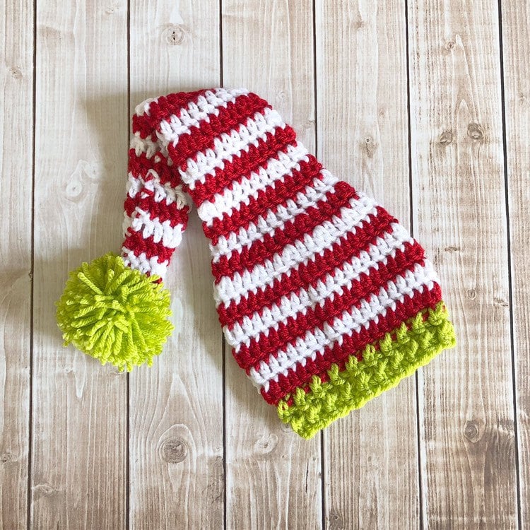 Little Mr. Elf Hat/ Elf Stocking Cap/ Christmas Stocking Cap/ | Etsy