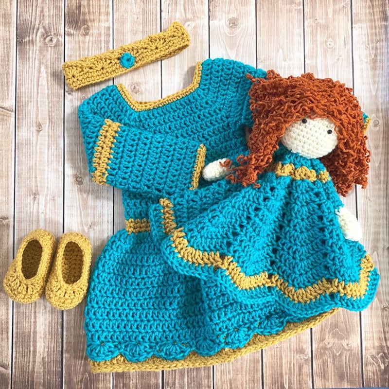 Merida Brave Costume - Etsy