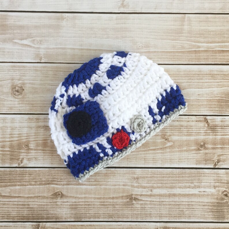 R2D2 Inspired Hat/ R2D2 Costume/ Star Wars Inspired Hat Available in ...