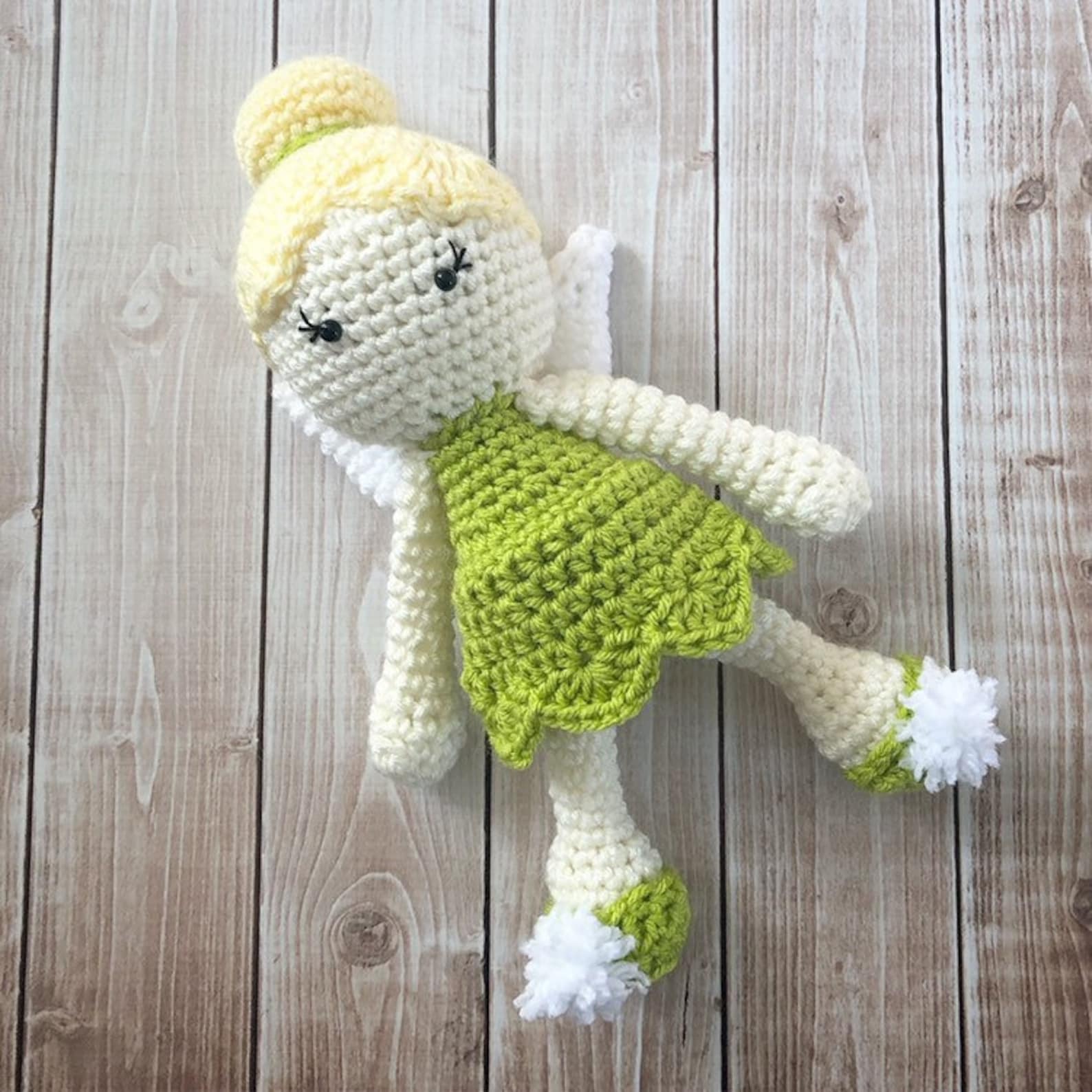 Tinkerbell Inspired Doll/ Tinkerbell Doll/soft Toy Doll/ Plush - Etsy