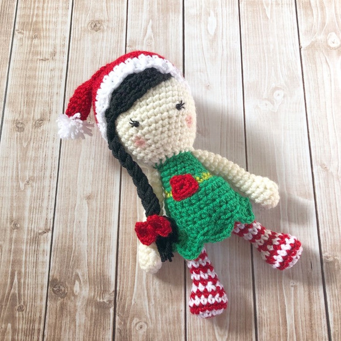 Little Miss Elf Doll/girl Elf Plush Doll/elf Ragdoll/ | Etsy
