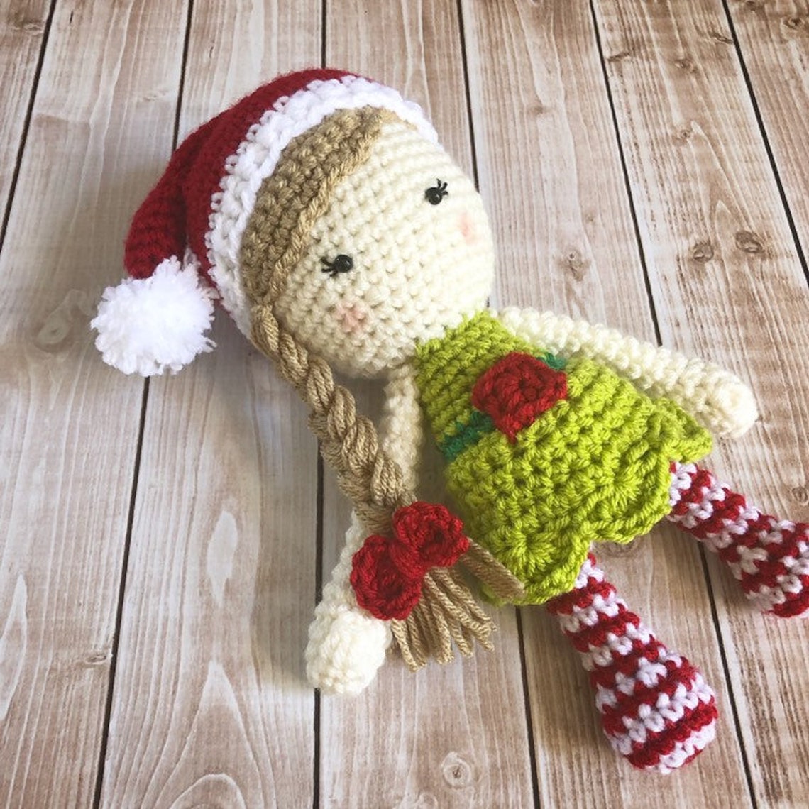 Little Miss Elf Doll/girl Elf Plush Doll/elf Ragdoll/ - Etsy