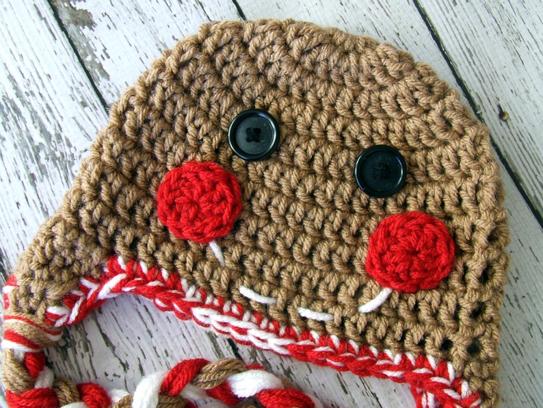 Little Mr. & Miss Gingerbread Beanies for Twins Available in Newborn to ...