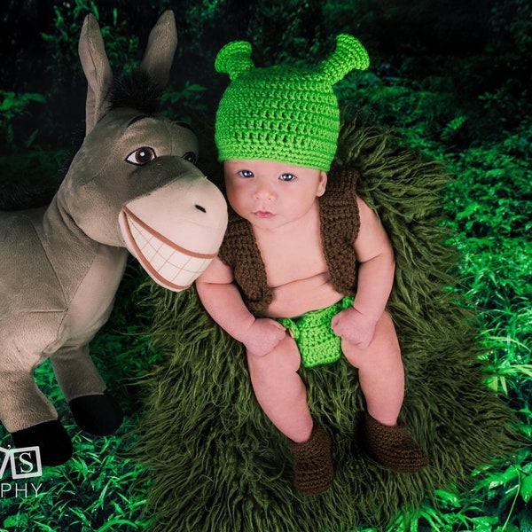 Shrek Costume - Etsy