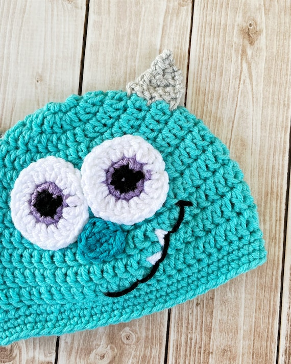 Crochet Monsters Inc Hat