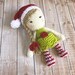 Little Miss Elf Doll/girl Elf Plush Doll/elf Ragdoll/ Christmas Doll ...