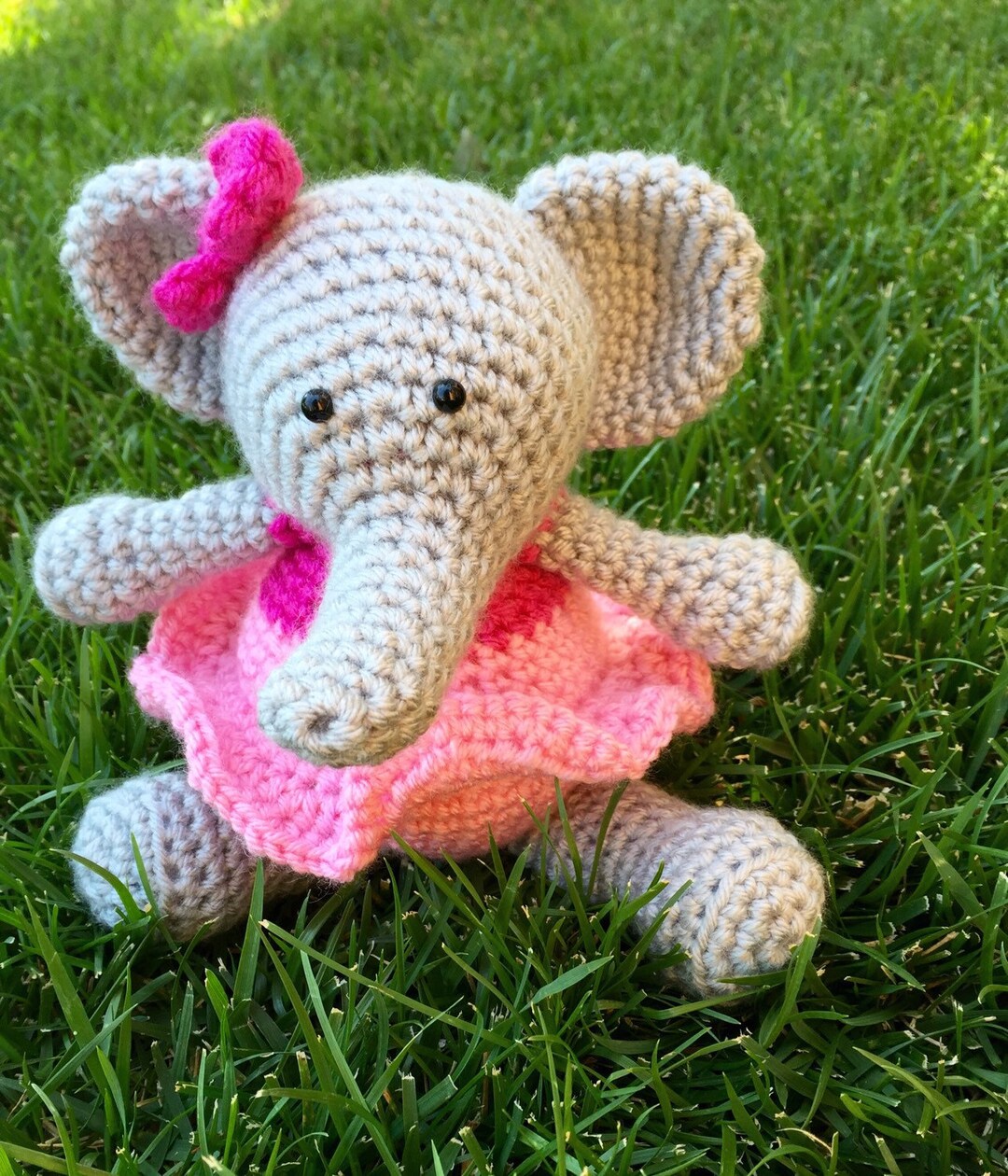 Little Miss Elephant Plush Toy/ Photography Prop/ Stuffed Toy / Soft ...