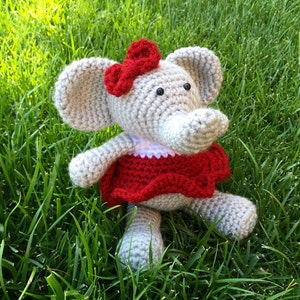 University of Alabama/ Crimson Tide Elephant Plush Toy/ Photography ...