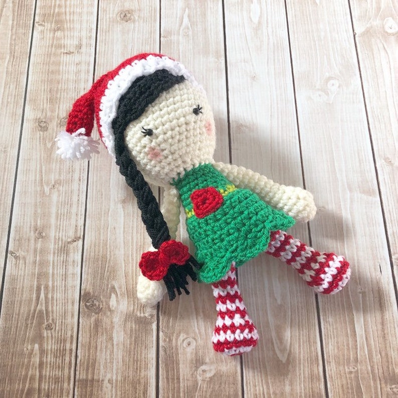Little Miss Elf Doll/girl Elf Plush Doll/elf Ragdoll/ - Etsy