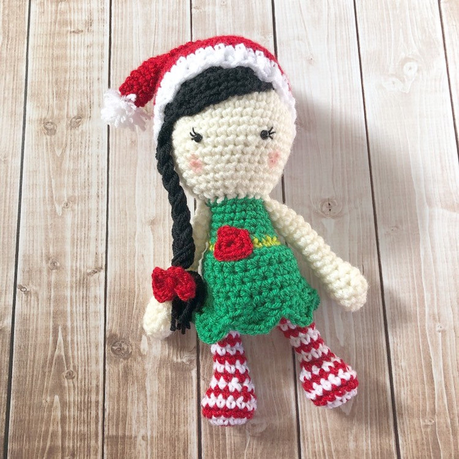 Little Miss Elf Doll/girl Elf Plush Doll/elf Ragdoll/ - Etsy