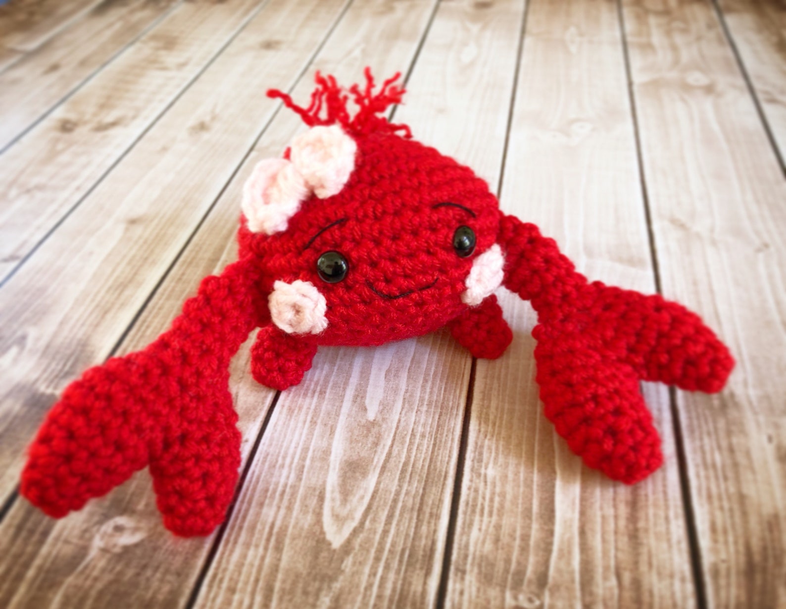 Crab Plush Toy/crab Doll/crabbie Toy/crochet Baby Crab/photography Prop ...