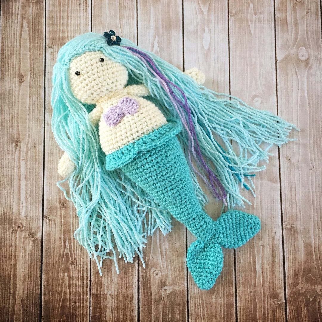 Little Miss Mermaid Doll Plush Toy/ Photography Prop/ Stuffed Toy ...