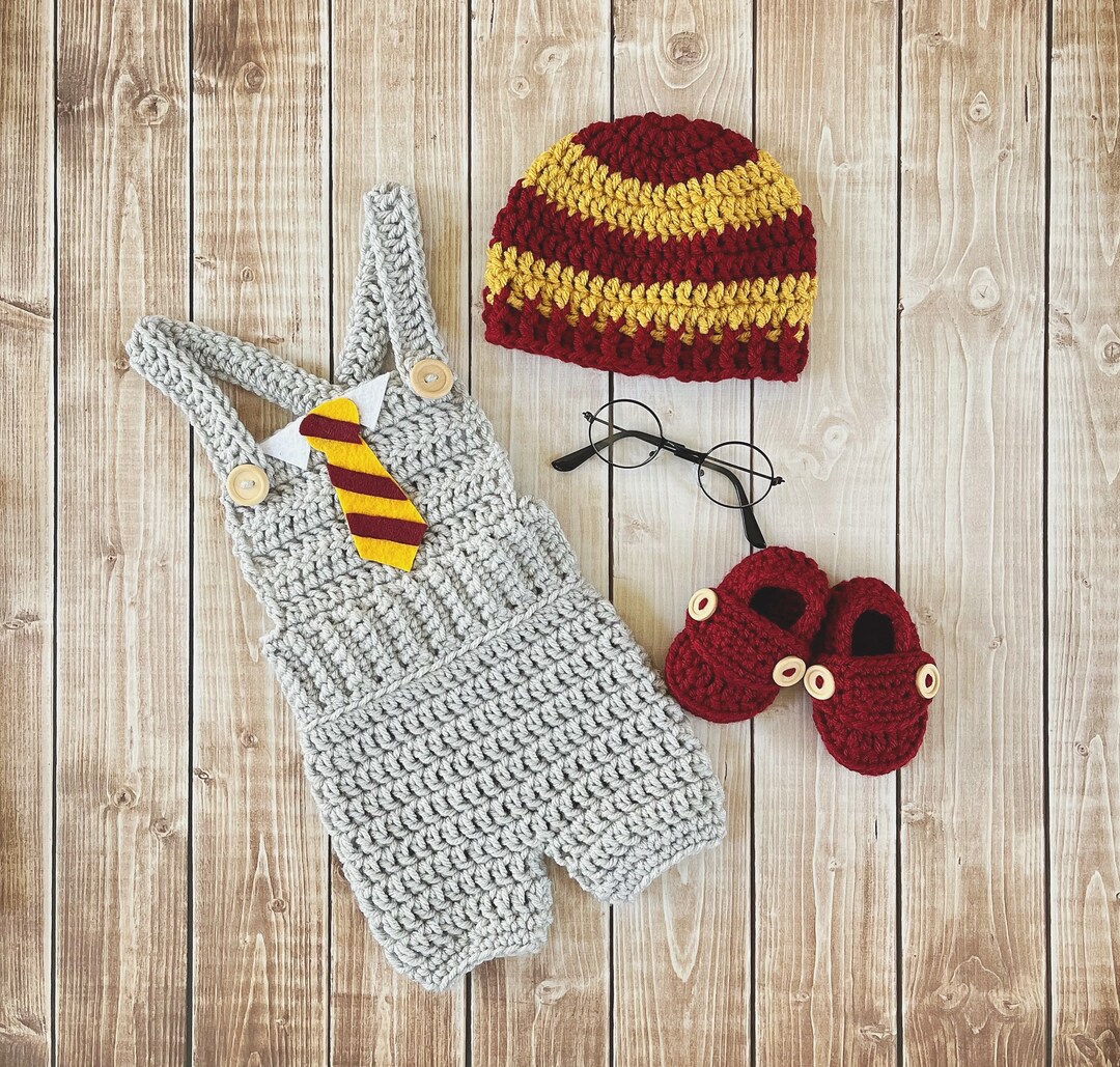 Baby Boy Wizard Costume/crochet Wizard Outfit/first Birthday Outfit ...