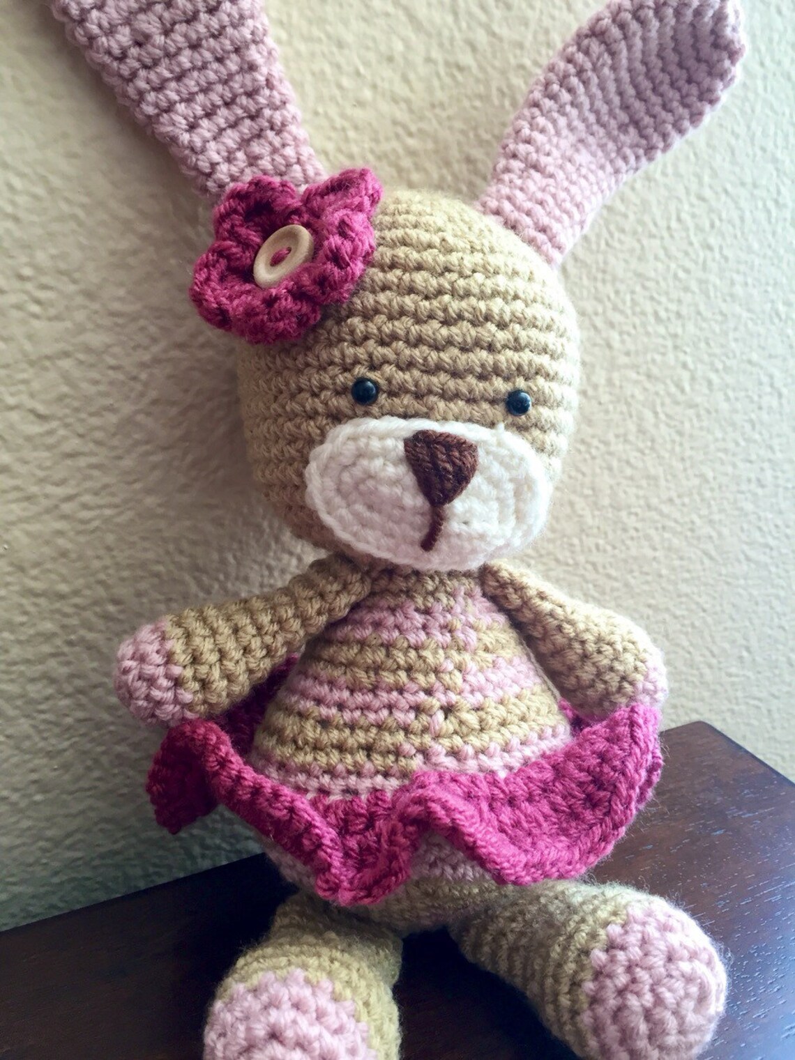 Little Miss Bunny Rabbit Plush Toy/easter Bunny - Etsy