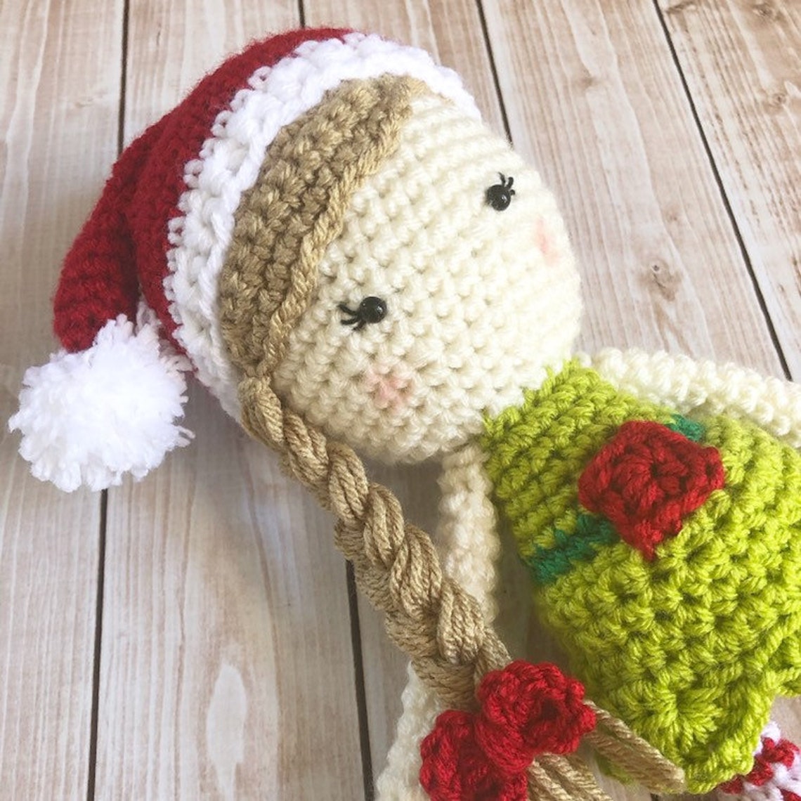 Little Miss Elf Doll/girl Elf Plush Doll/elf Ragdoll/ - Etsy