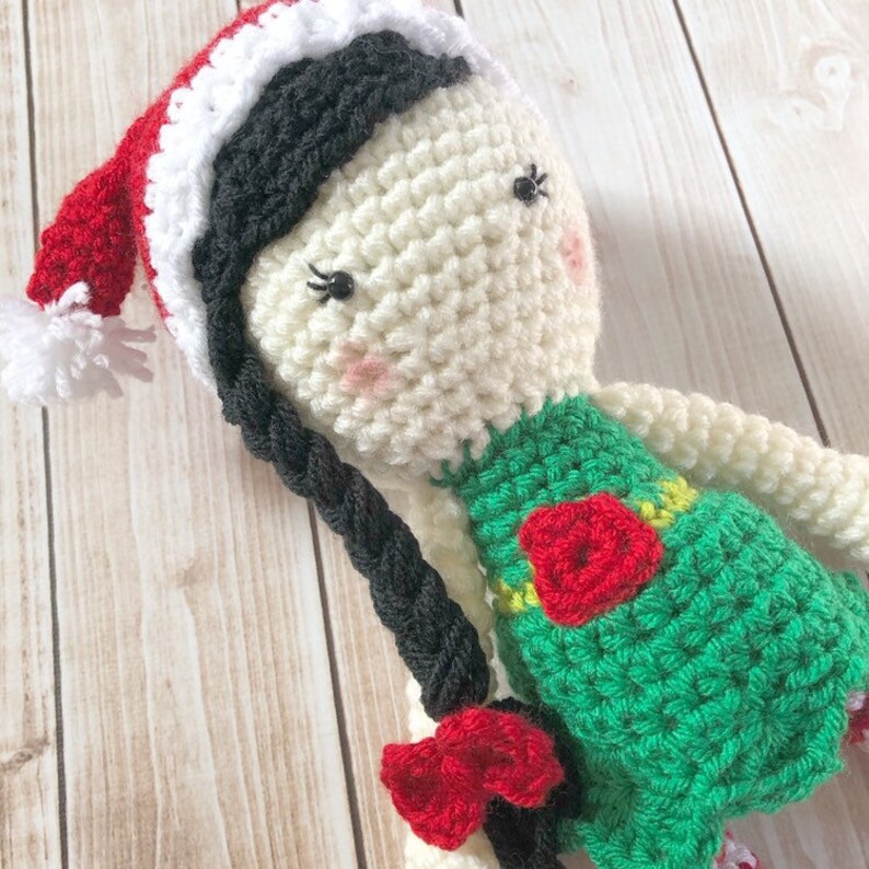 Little Miss Elf Doll/girl Elf Plush Doll/elf Ragdoll/ - Etsy