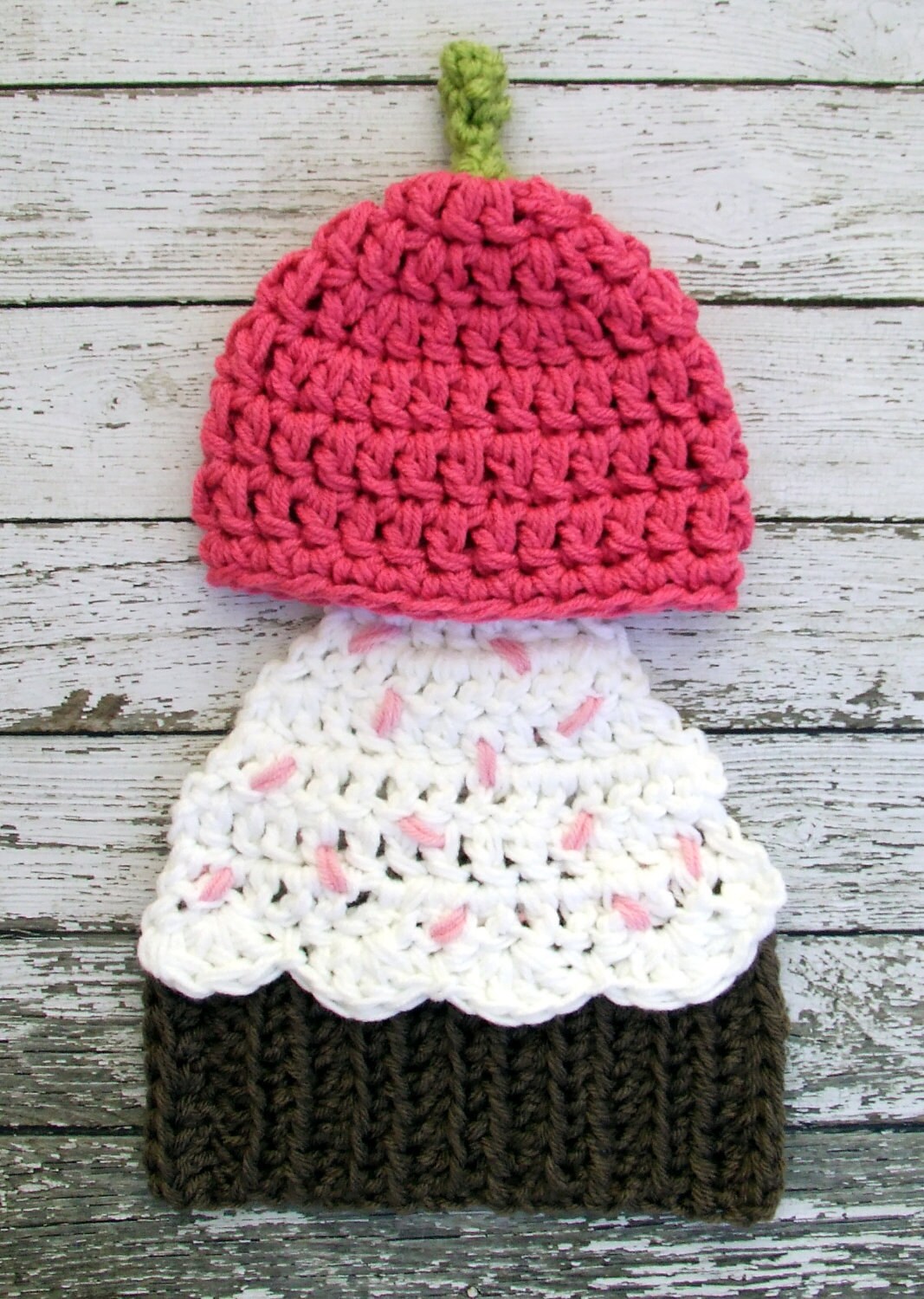 Cupcake Hat and Cuddle Cape Set Newborn Size MADE TO ORDER - Etsy UK
