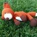 Mr. Fox Plush Toy/ Photography Prop/ Stuffed Toy / Soft Toy/amigurumi ...