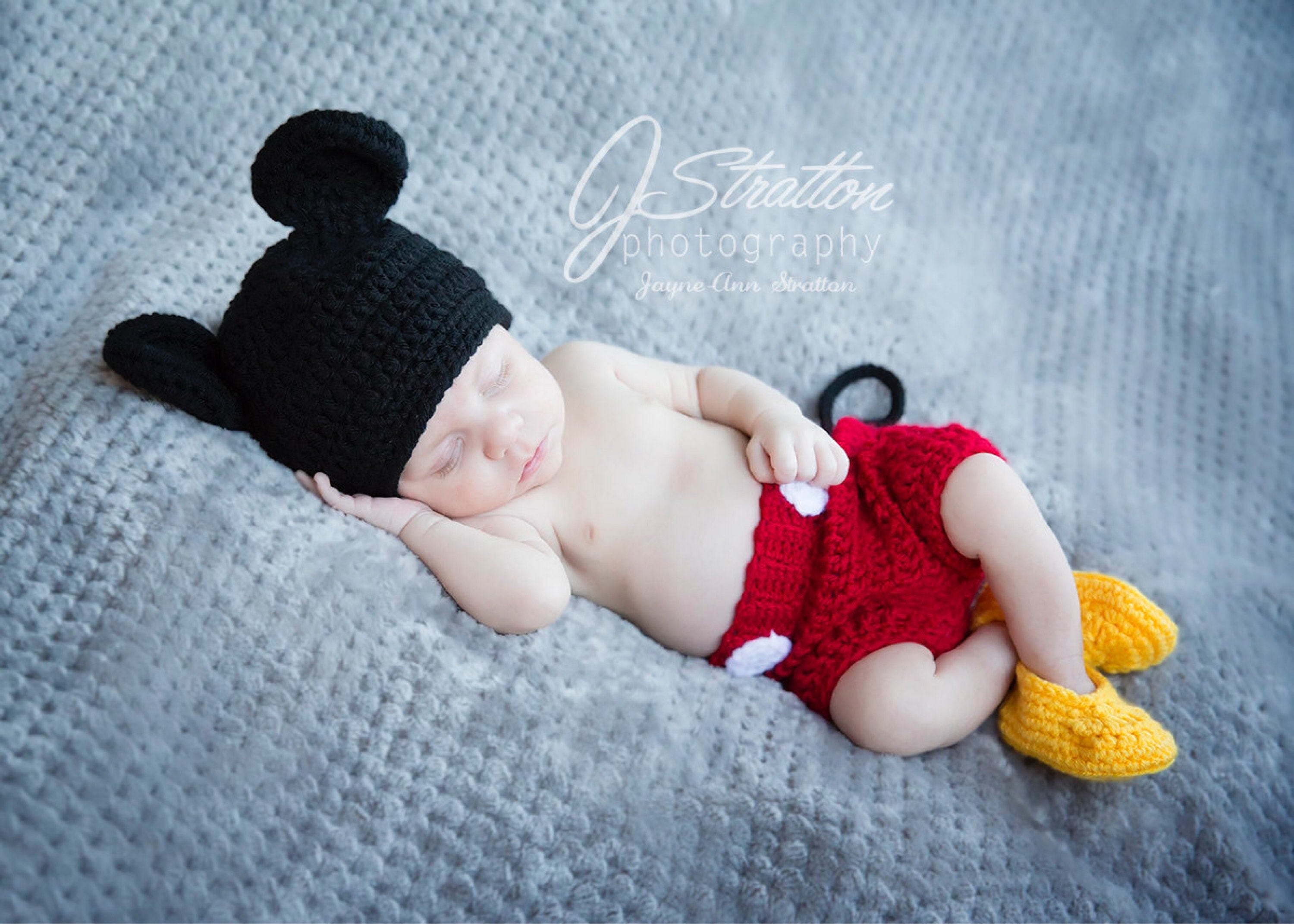 Mickey Mouse Inspired Costume/mickey Mouse Hat/mickey Costume/baby ...
