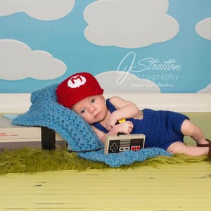 Super Mario Brothers Inspired Costumes/crochet Mario Bros. Costumes ...