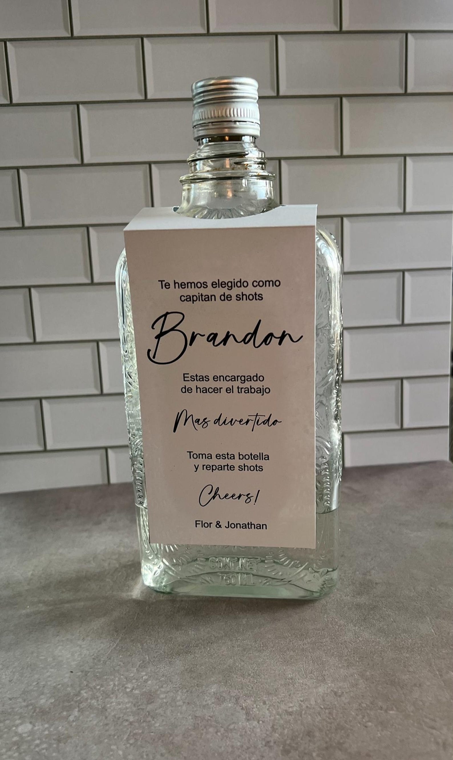 Captain of the Table Bottle Tag Template in Svg - Etsy