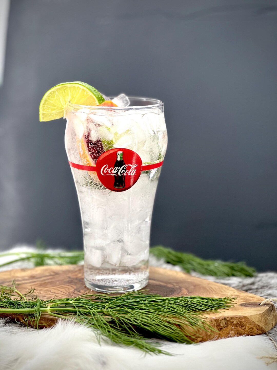 Five Coca Cola Red Line Glasses | Classic Fountain Soda Cup Glass ...