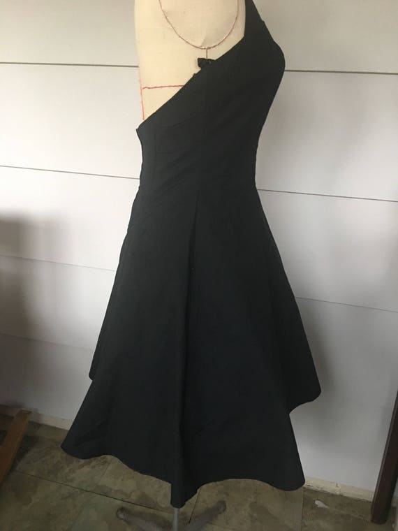 1980's D.B.A. - L.A. halter LBD retro little black dr… - Gem