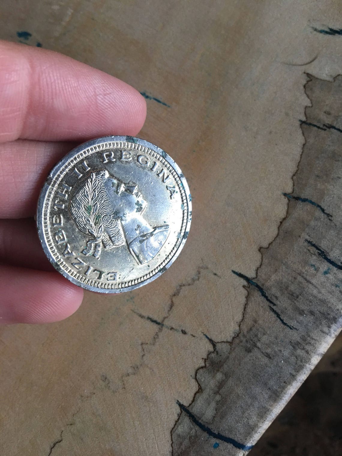 Elizabeth II Regina Crown Token / Non Denomination Coin / United ...