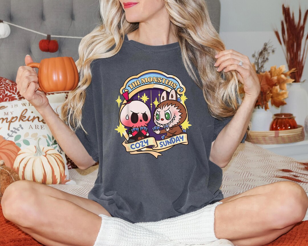 Labubu Shirt Labubu the Monsters Shirt Zimomo Tycoco Spooky Pato Mokoko ...