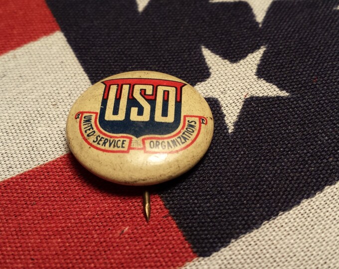 NICE USO Pin Back Button VINTAGE - Etsy