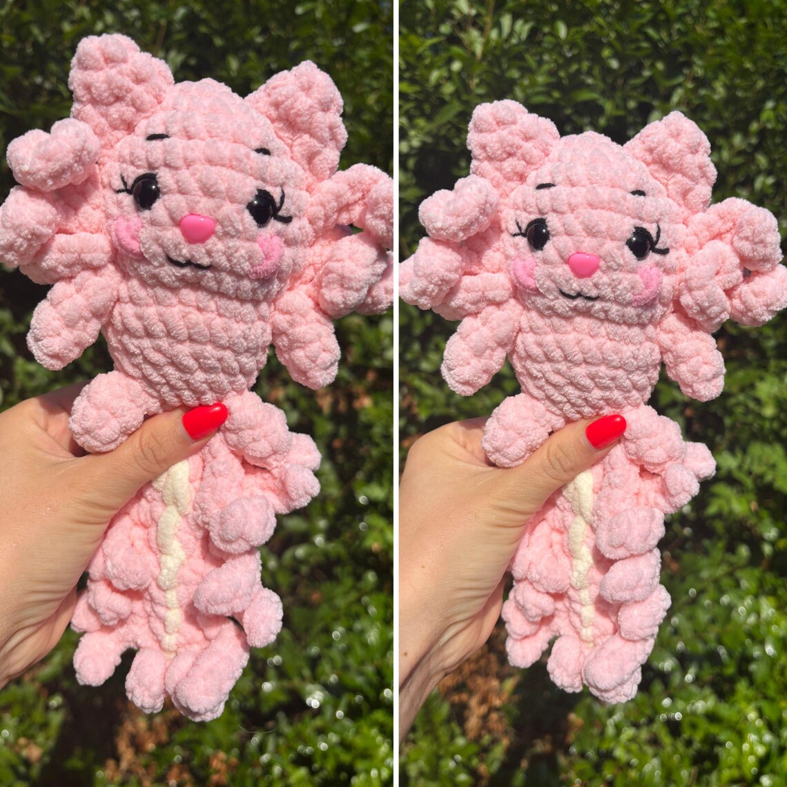 Axolotl Kitty Crochet Pattern PDF | Amigurumi Plush | Easy Beginner ...