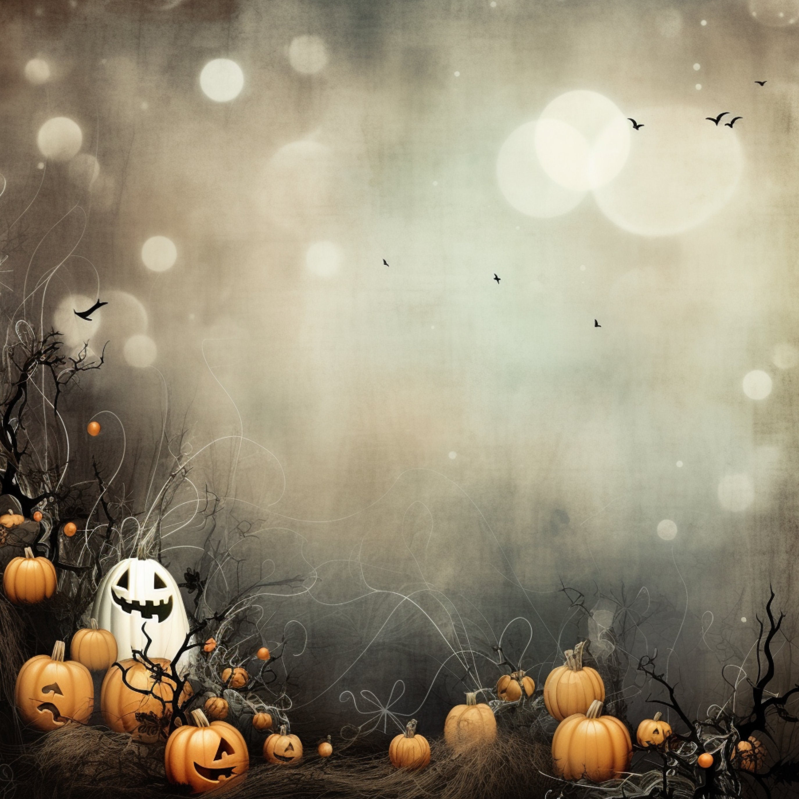 12x12 Vintage Halloween Printable Papers 12 Sheets - Etsy