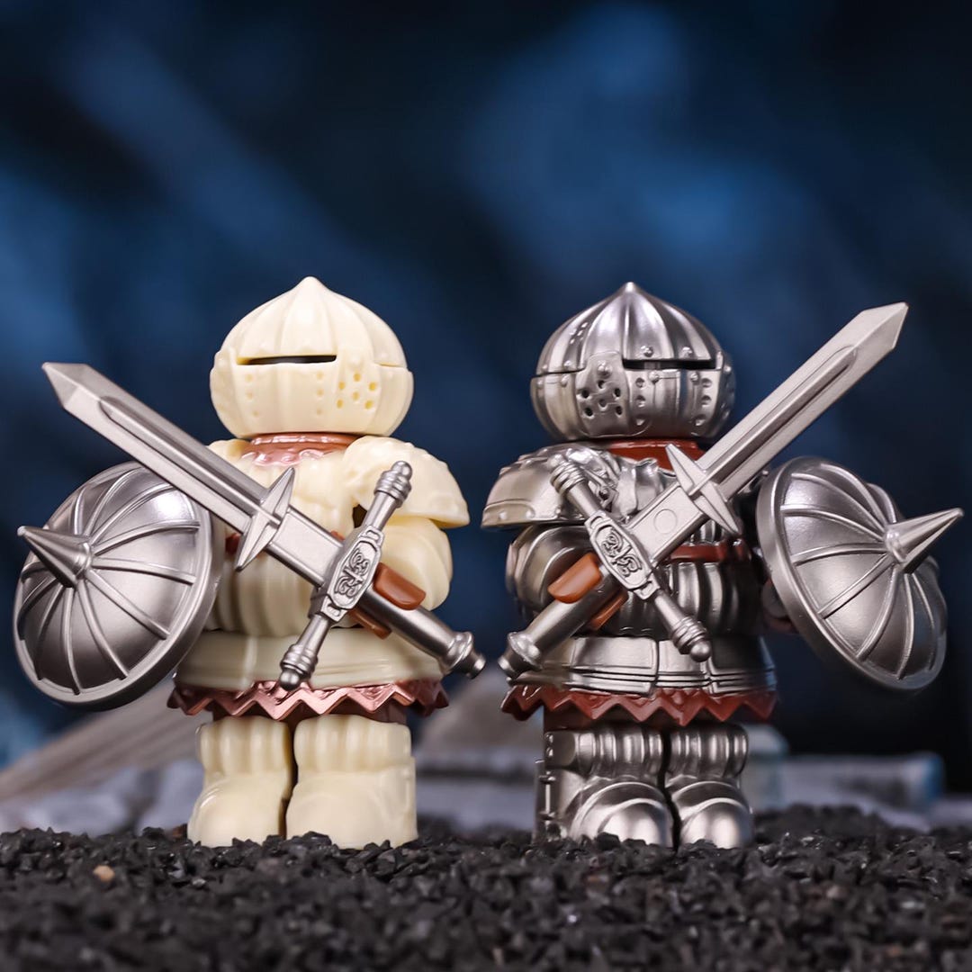 Onion Knight Minifigure Armor Kit, Dark Souls Medieval Role-play Battle ...