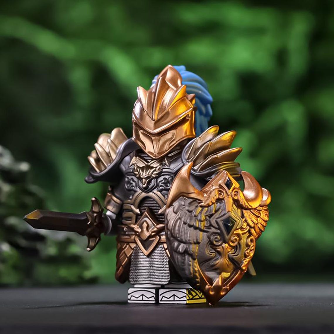 Custom Golden Paladin Custom Armor Set, Medieval Royal Knight Upgrade ...