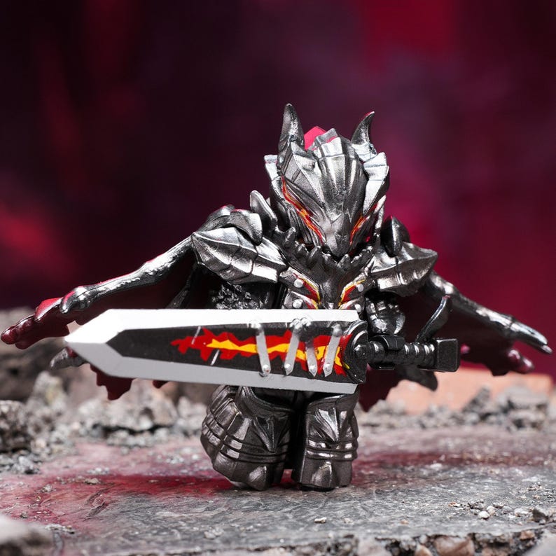 Deathwing Berserker Minifigure Armor Kit, Berserk and World of Warcraft ...