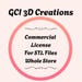 Commercial License for All 3D Stl Files - Etsy